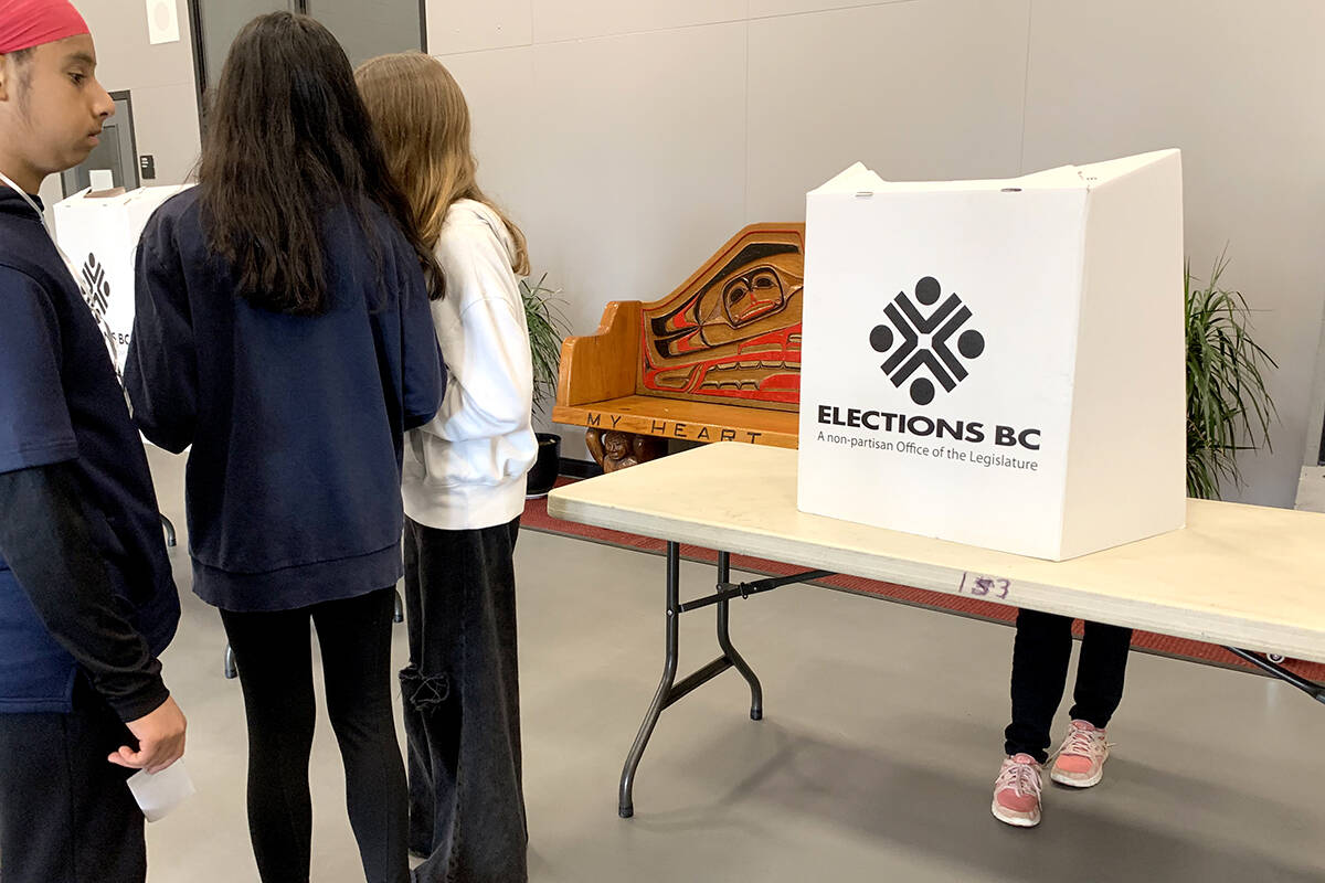Abbotsford students make their mark on election day | Abbotsford School ...