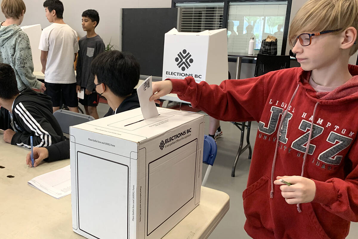 Abbotsford students make their mark on election day | Abbotsford School ...